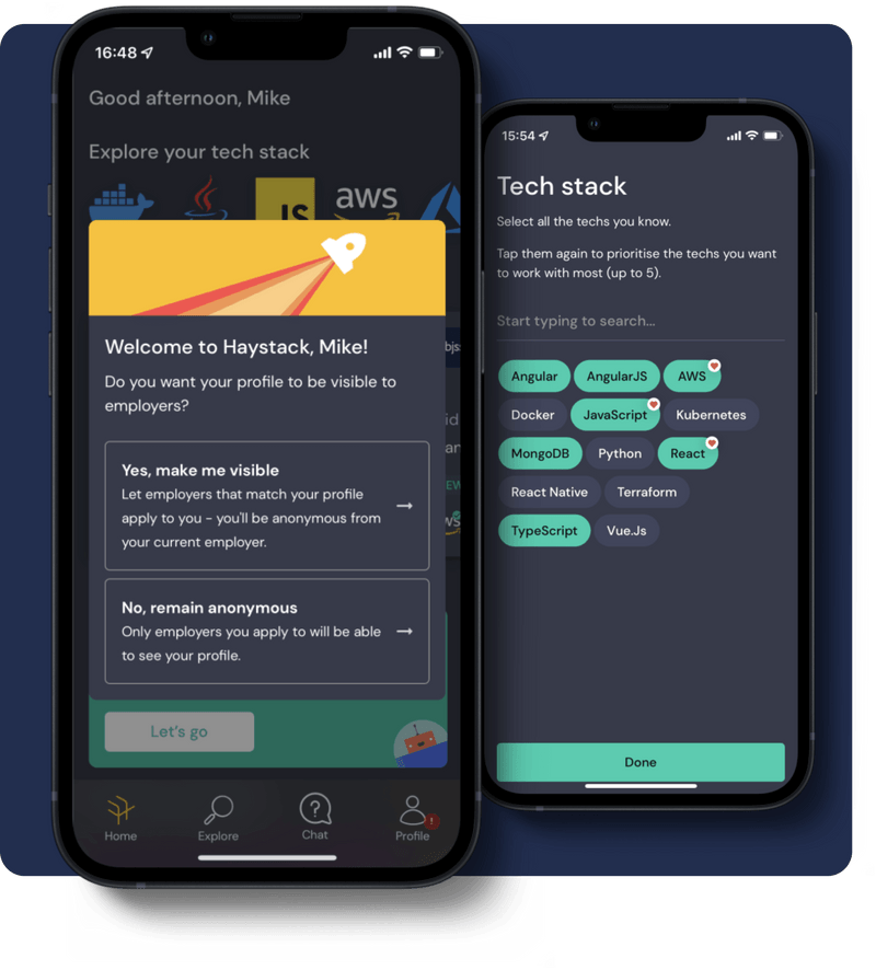 Haystack | Start hiring tech talent today